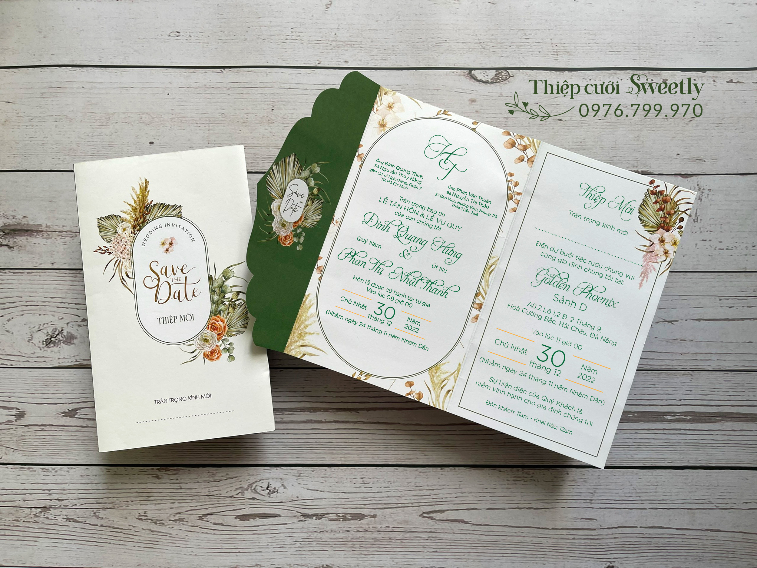 20+ mẫu thiệp cưới đơn giản mà đẹp tinh tế